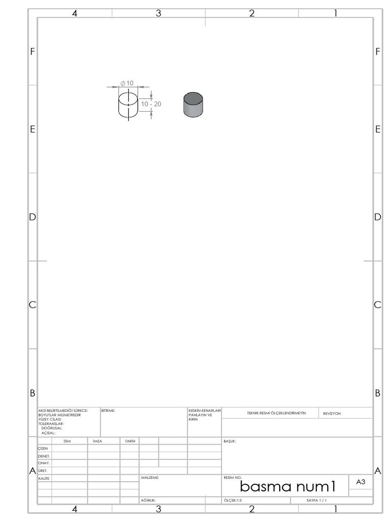 Basma Numunesi | PDF