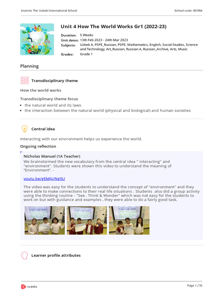 Exploring Our Senses and Environment | PDF | Senses | Thought