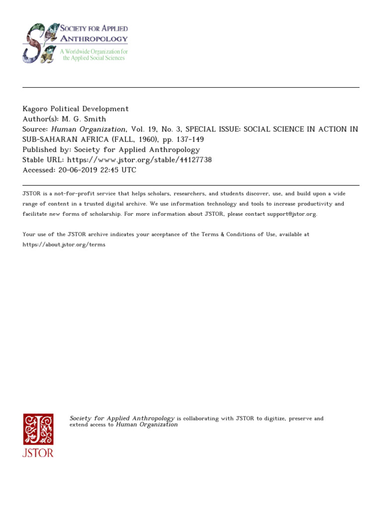 Kagoro Tribe: History and Development | PDF | Marriage | Rituals