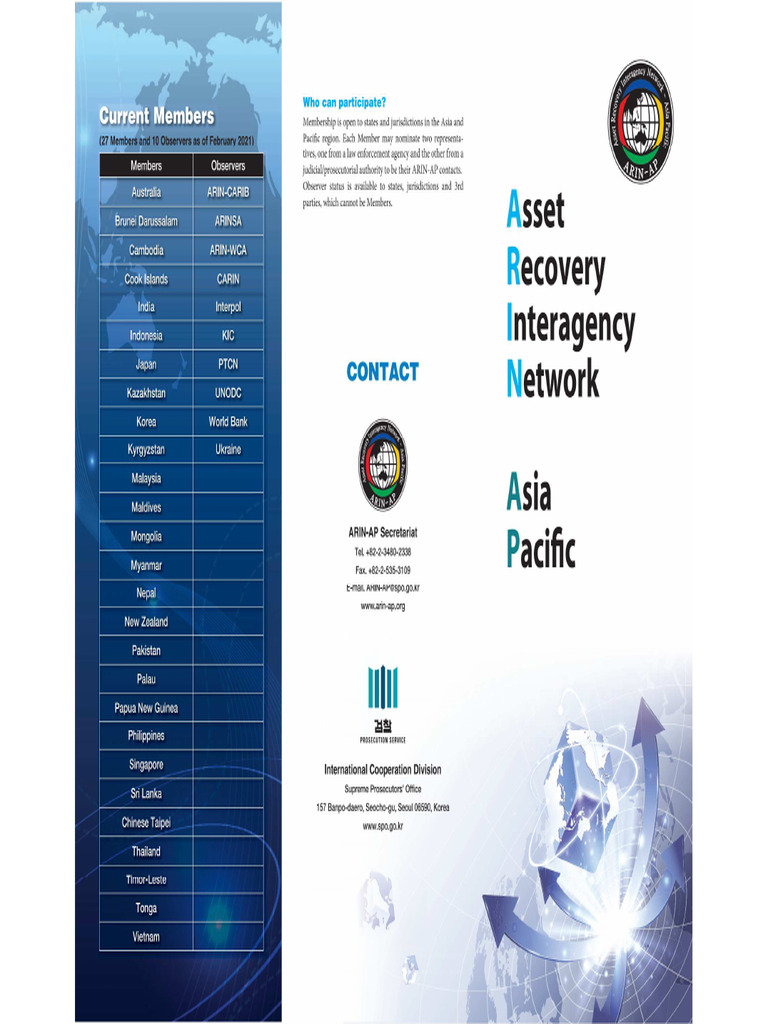 ARIN-AP Brochure | PDF