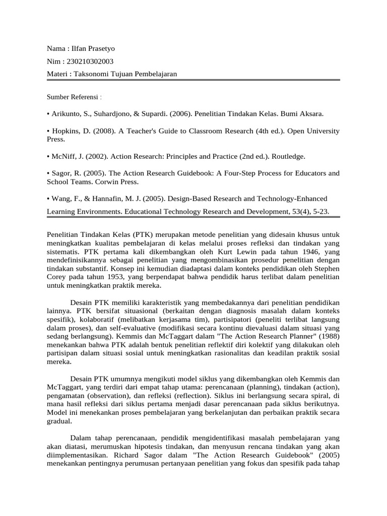 Ilfan Prasetyo_003_Resume Metodologi Penelitian_Desain Penelitian ...