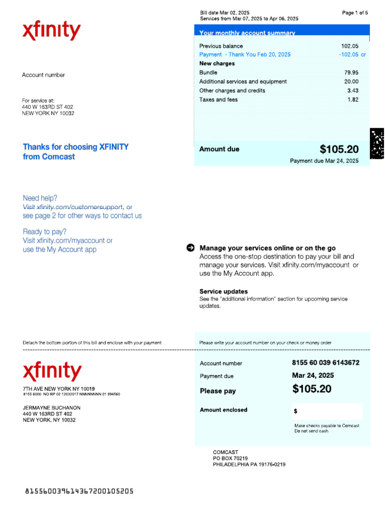 Bill Form | PDF