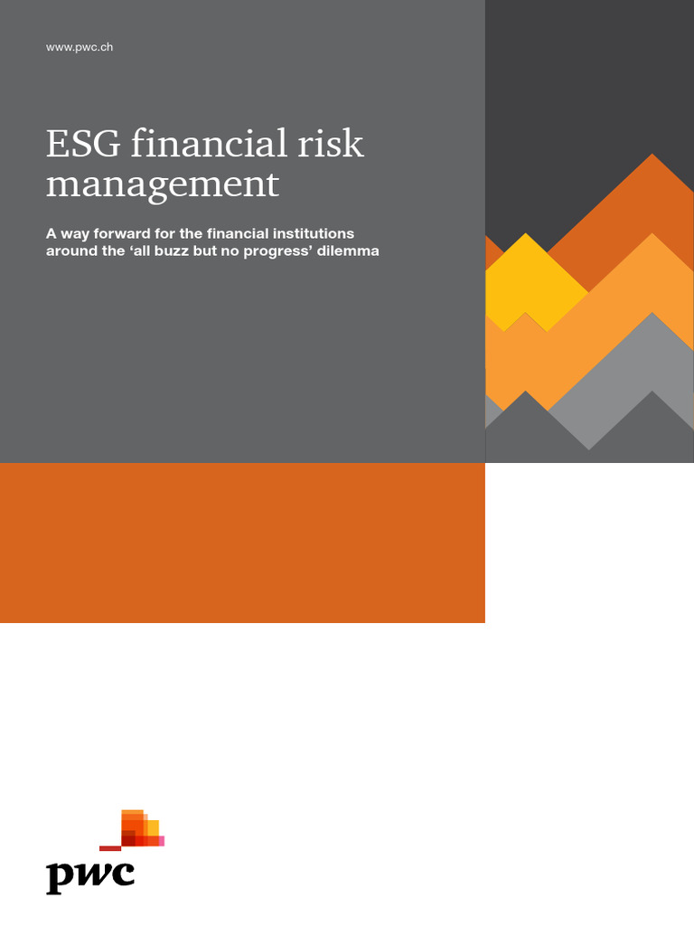 ESG Financial Risk Management Insights | PDF | Risk | Scenario Planning