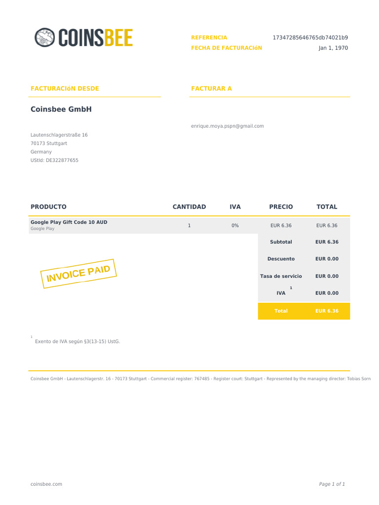 Invoice 17347285646765db74021b9 | PDF