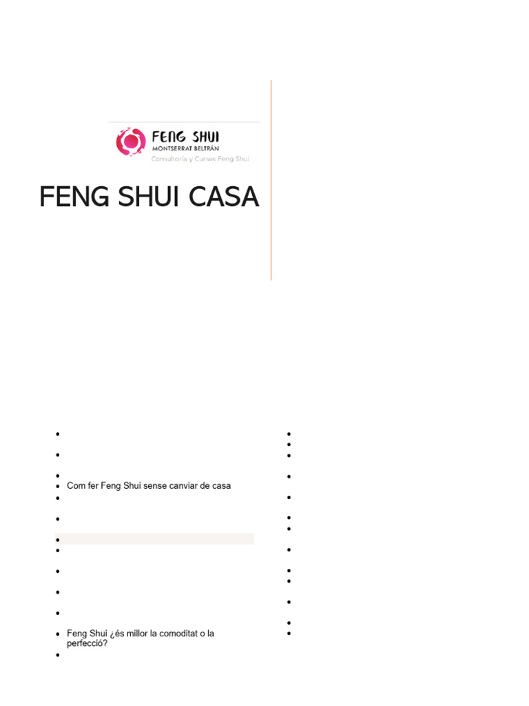 Feng Shui Casa | PDF