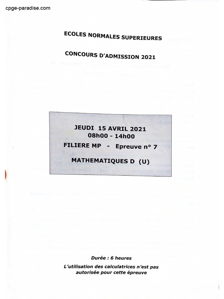 Math D | PDF