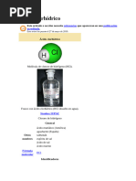 Ácido Clórico - Wikipedia, La Enciclopedia Libre | PDF | Ácido | Química