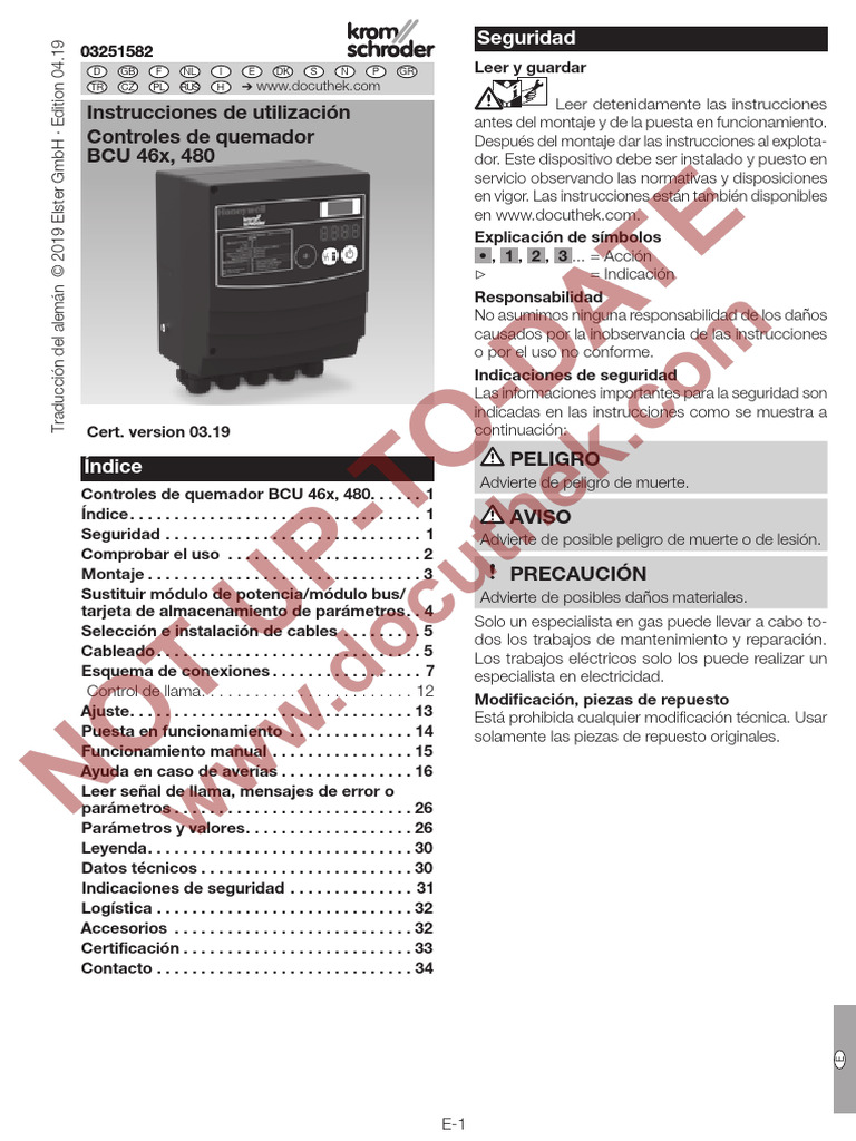 Ba Bcu 4 e | PDF | Bienes manufacturados | Ingenieria Eléctrica