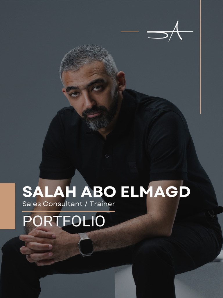 Salah Abo ElMagd Portfolio | PDF | Customer Relationship Management | Sales