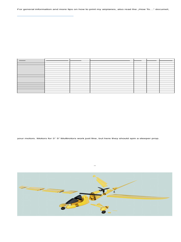 Start UP! Build Instructions | PDF | Manufactured Goods | Aircraft