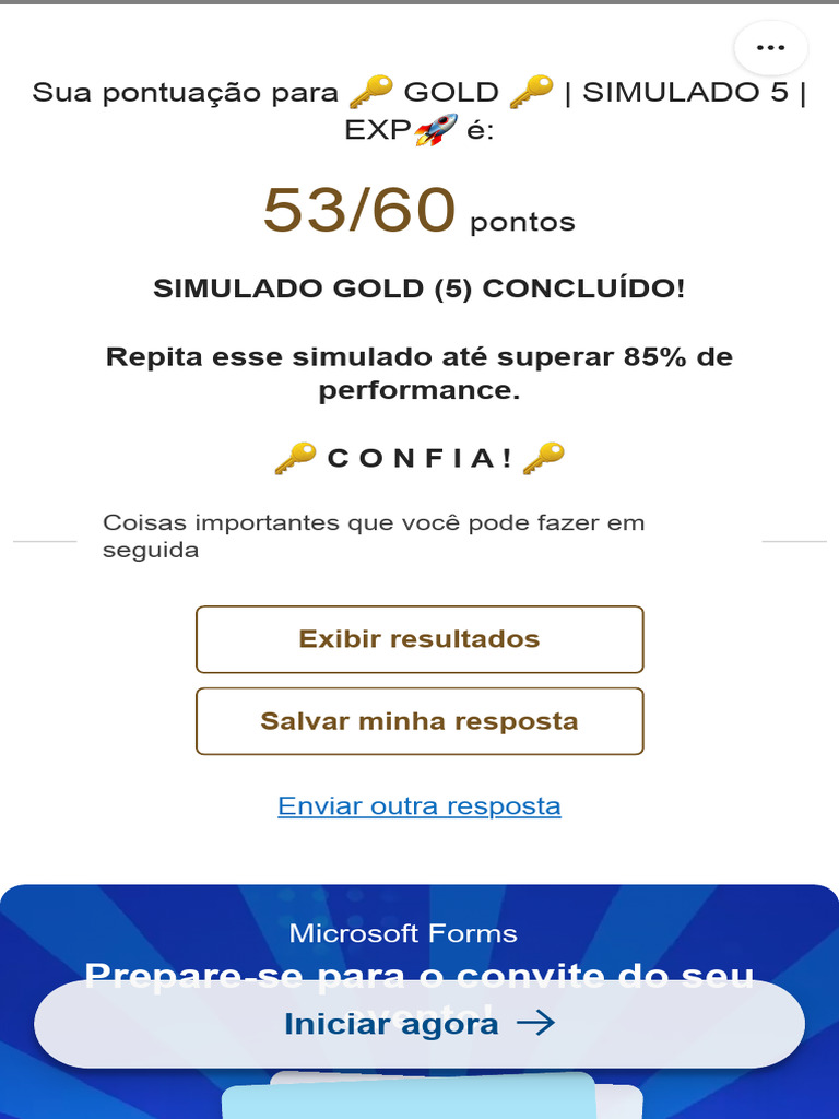 Gold Simulado 5 Exp? | PDF