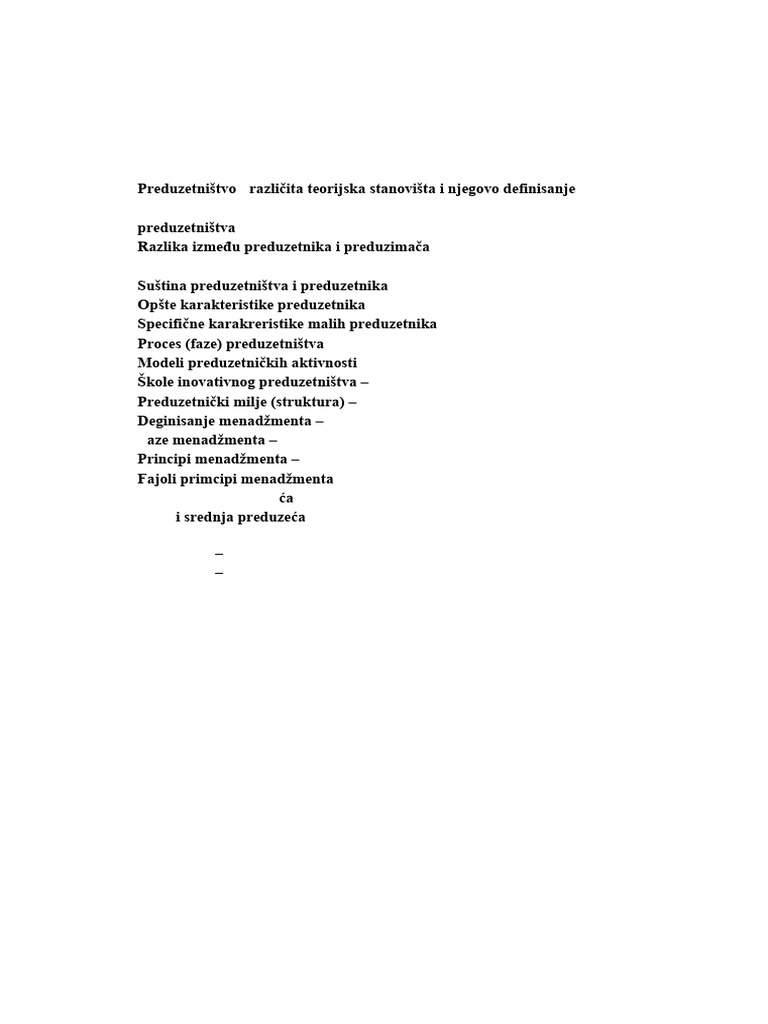 PITANJA-ZA-TEST-I | PDF