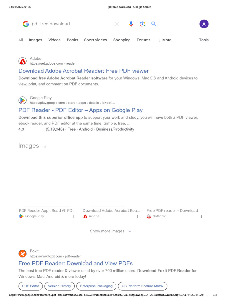 Free Adobe Acrobat Reader Downloads | PDF