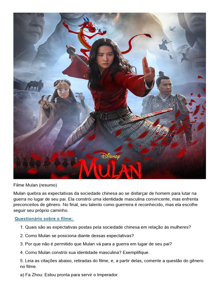 Mulan | PDF