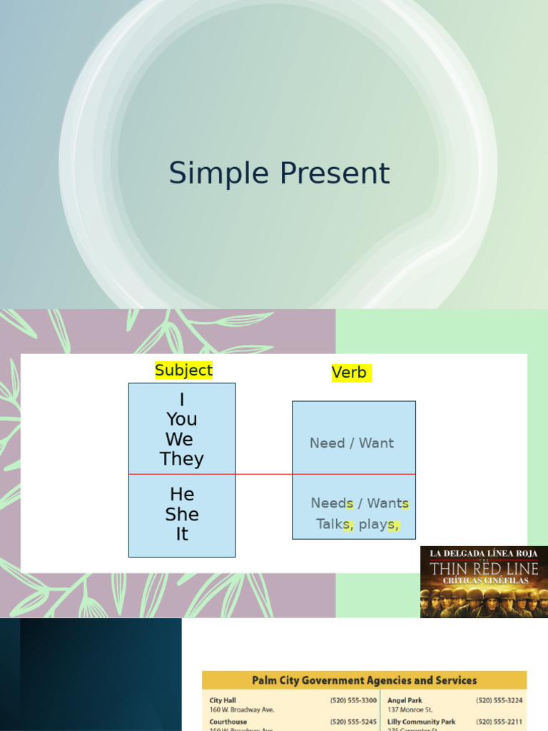 Simple Present | PDF