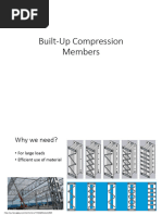 Laced Column Design Guidelines | PDF | Bending | Rivet