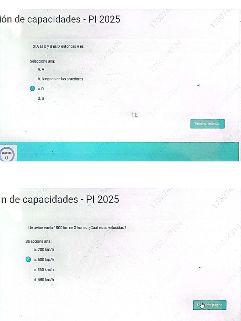 Prueba Filtrada Unesum | PDF