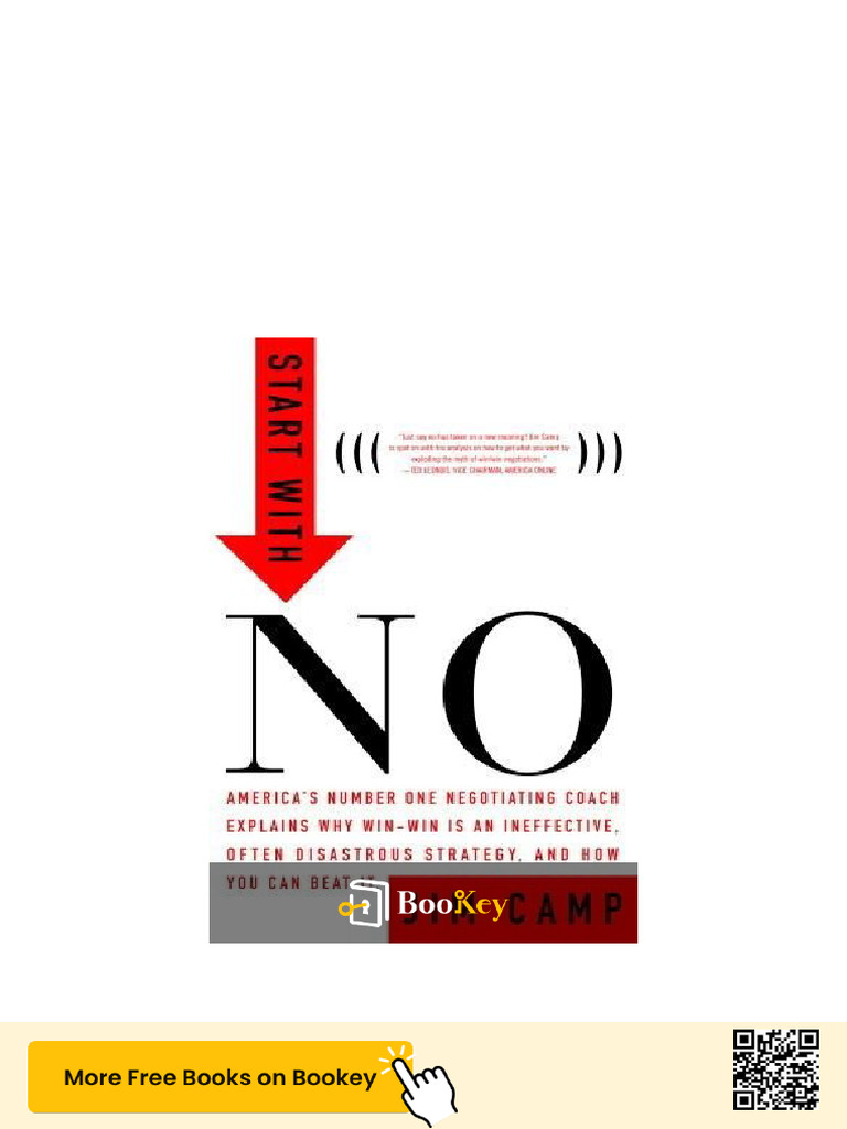 Mastering Negotiation with 'Start With No' | PDF | Negotiation ...