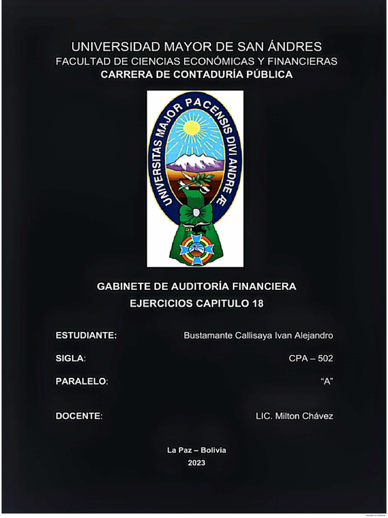 Ejercicios Capitulo 18 | PDF