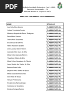Relação Nominal Alunos 2025 | PDF