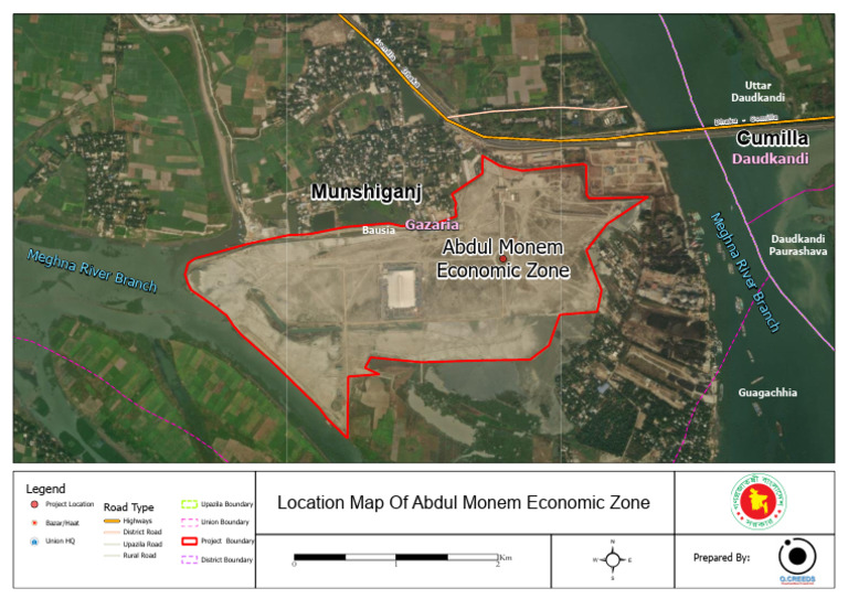 Location Map AMEZ Huntsman Project | PDF