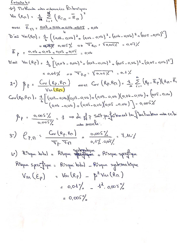 TD1 Ex 4 5 6 7 8 1 | PDF