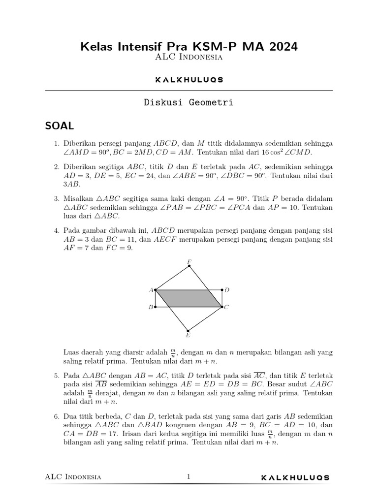 Geometri ALC | PDF