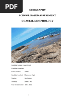 Geography Sba Submission) | PDF | Erosion | Beach