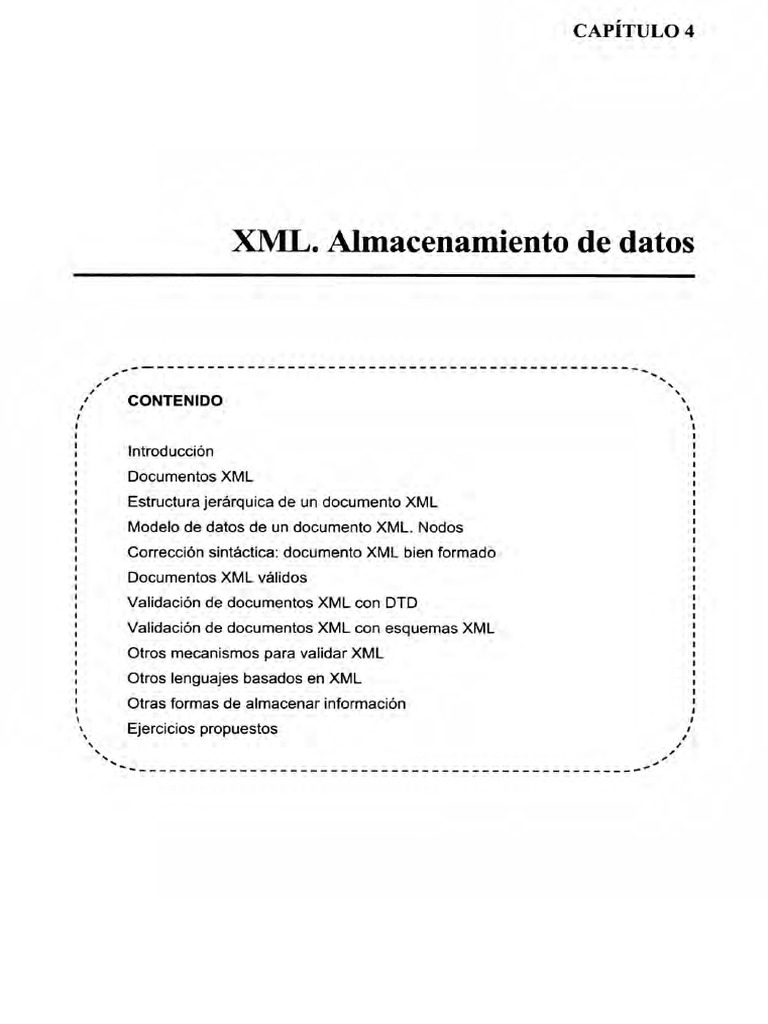 GARCETA Tema 4. XML | PDF