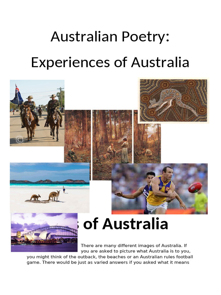 Exploring Australian Narrative Poetry | PDF