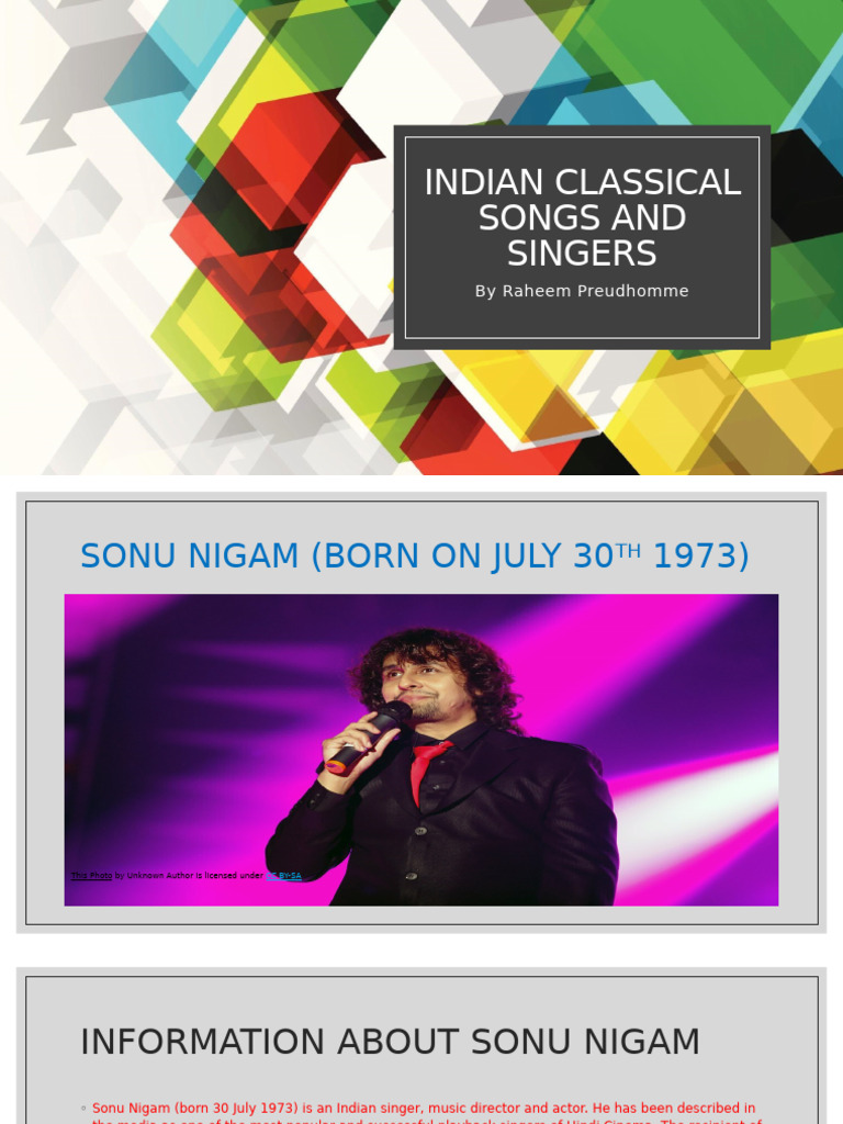 Indian Classical Songs and Singers | PDF