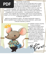 Carta del Ratón Pérez para Niños | PDF