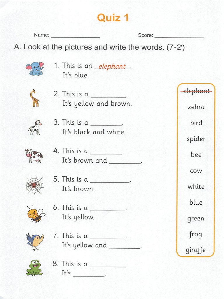 Starters Quiz | PDF