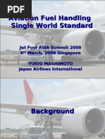 Jet Fuel Color and Contamination Guide | PDF | Aerospace | Energy And ...
