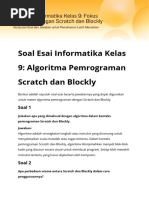 Soal Scratch | PDF | Komputer