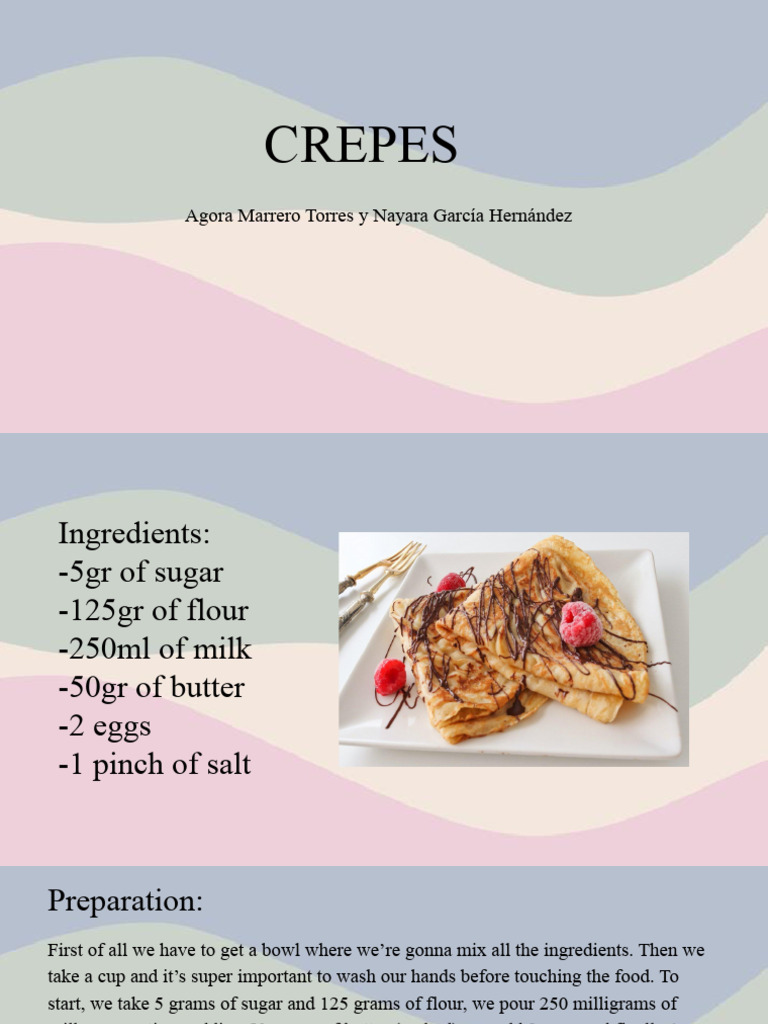 Crepes | PDF