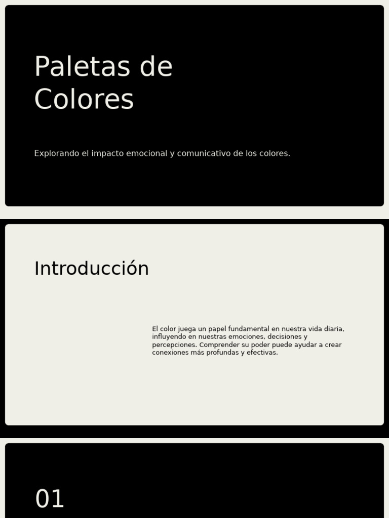 Paletas de Colores | PDF | Las emociones | Color