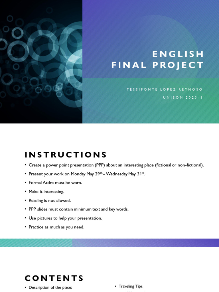 English Final Project | PDF