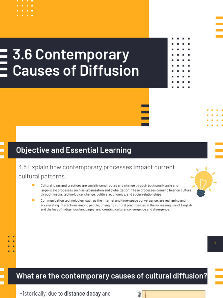 Copy of 3.6 Contemporary Causes of Diffusion | PDF | Globalization ...