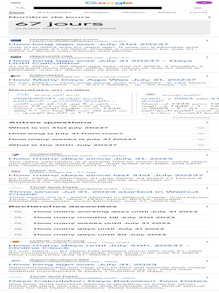 How Long Ago 20230731 - Recherche Google | PDF