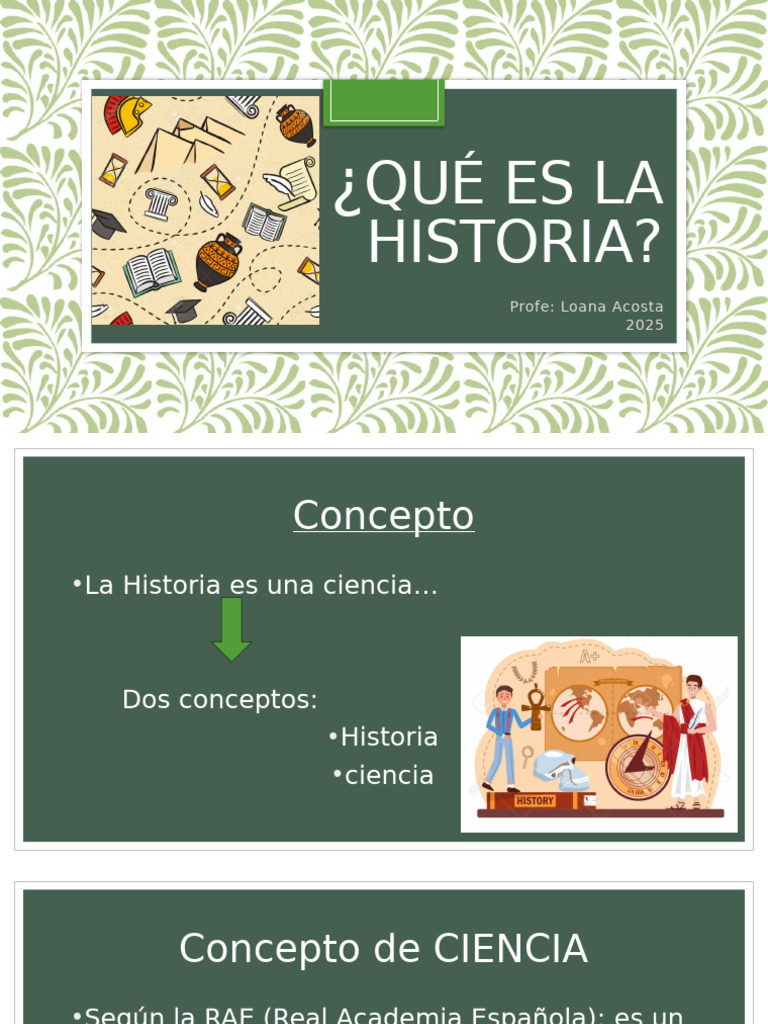 Qué Es La Historia | PDF | Science | Historiador
