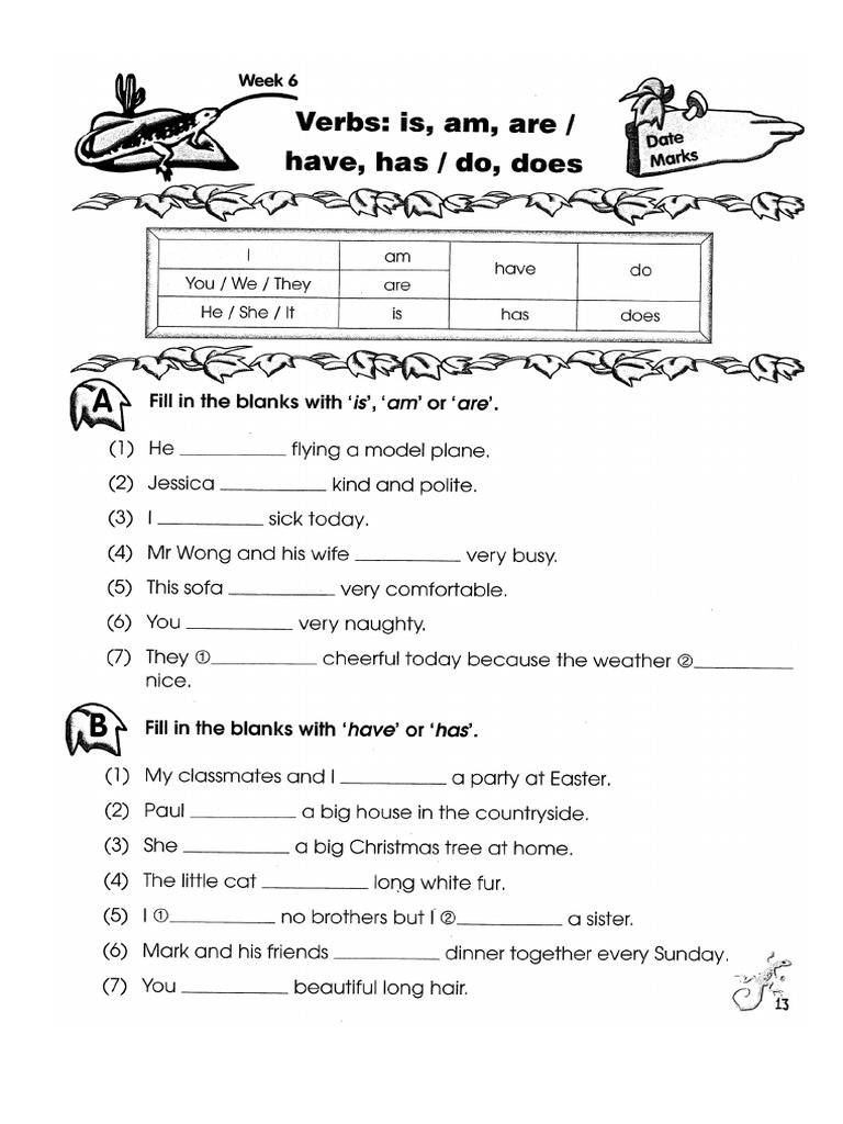 Simple Present Tense Additional Exercise | PDF