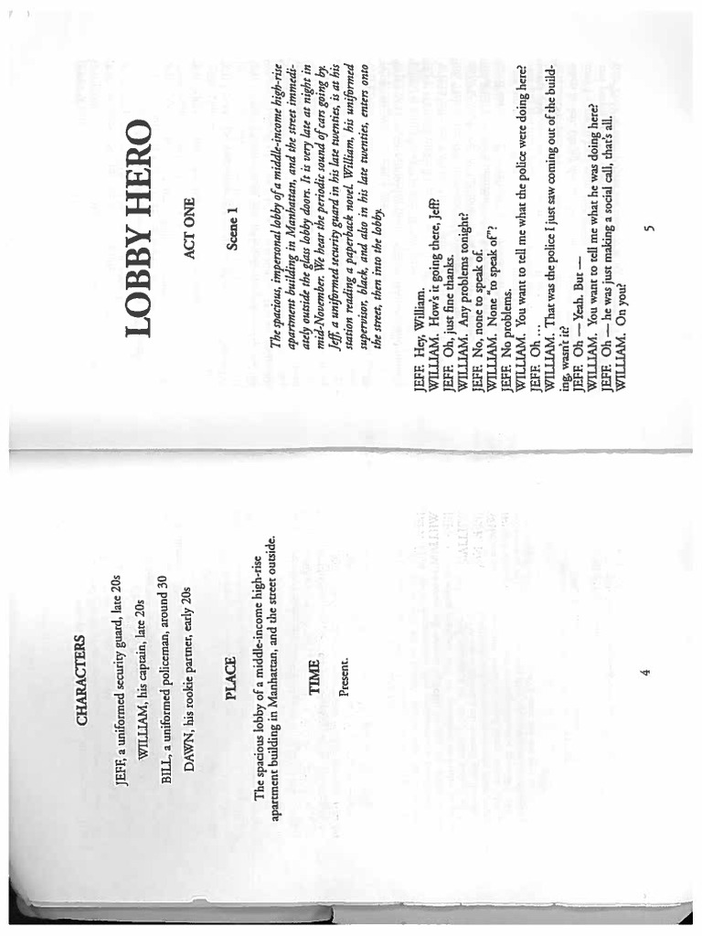 Lobby Hero | PDF