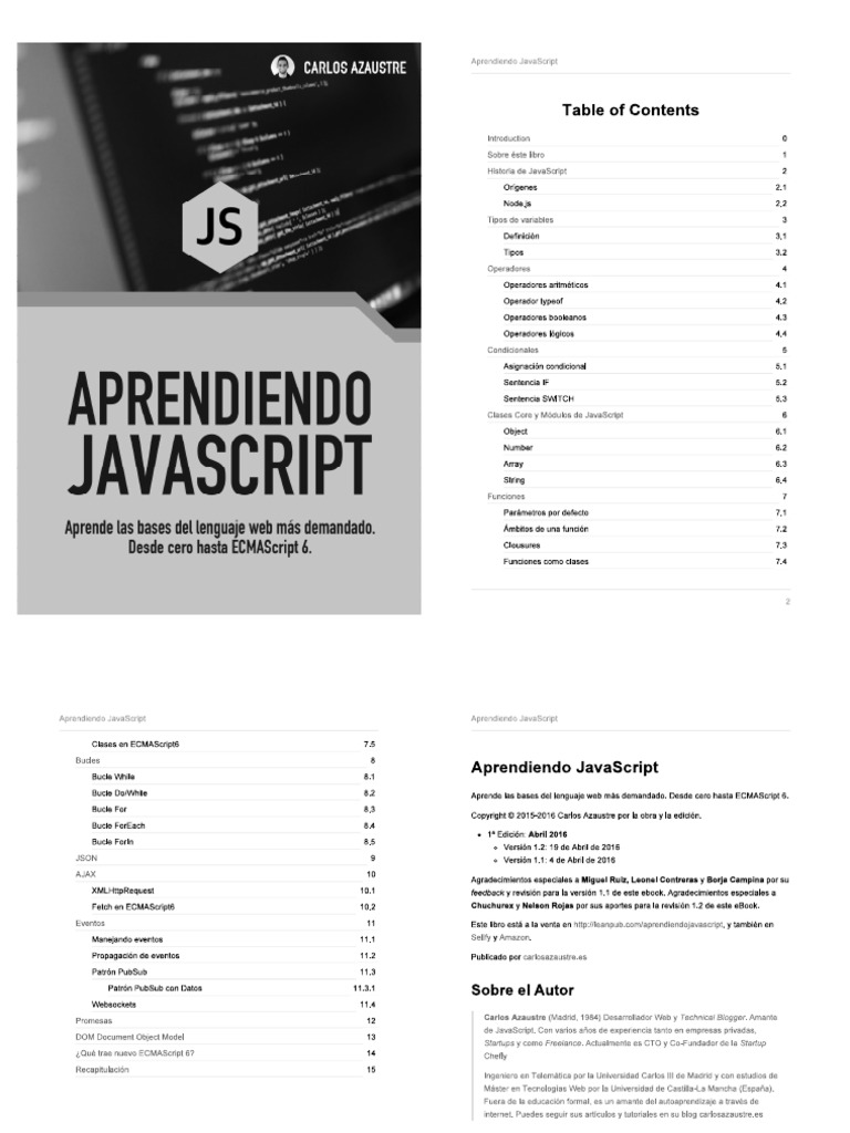 Aprendiendo Javascript con Oscar | PDF