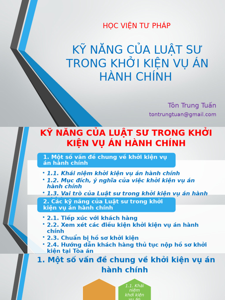 Ky nang khoi kien | PDF