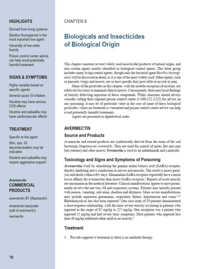 RMPP 6thed Ch8 Biologicals | PDF | Nicotine