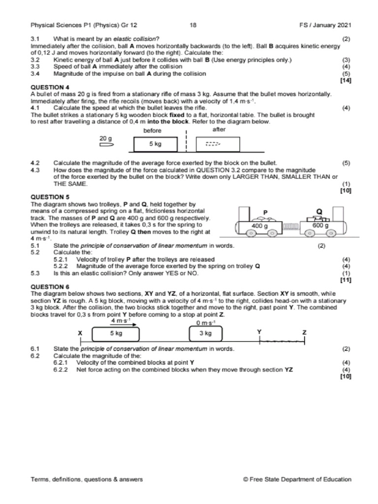 Physics Paper 1 | PDF
