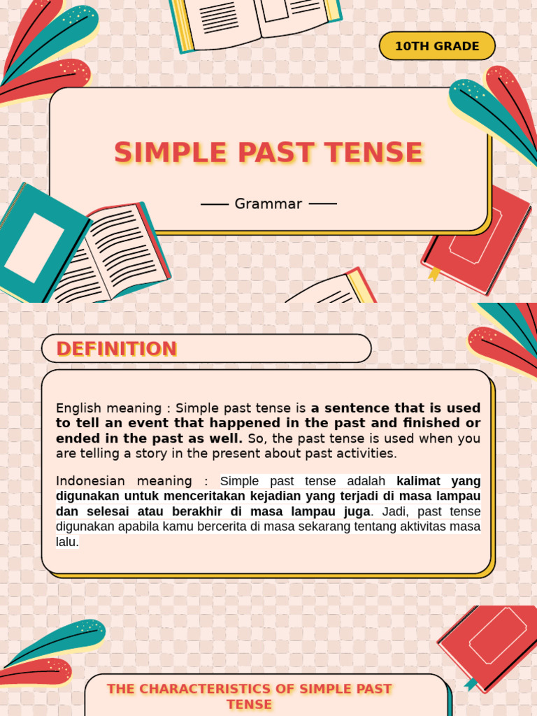 Panduan Lengkap Simple Past Tense | PDF