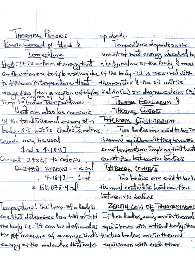 Evg. Lambo Thermal Physics 002 | PDF