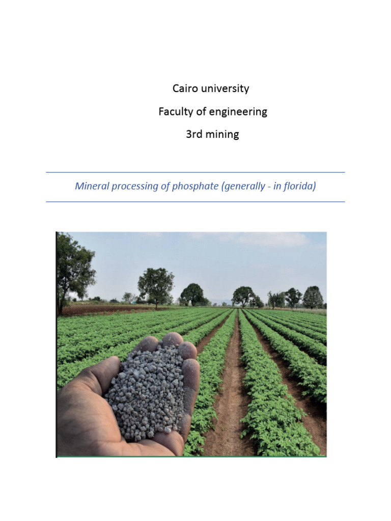Mineral Processing Part PDF | PDF | Minerals | Ore